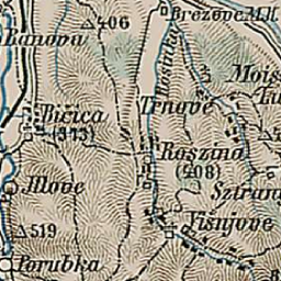 Freemap - historicka mapa z roku 1910